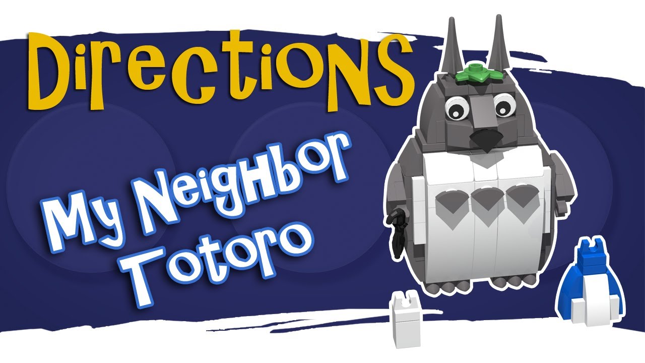 Directions - Build a LEGO Totoro! - YouTube