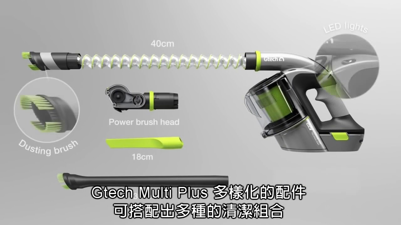 Gtech Multi Plus Product Info HK - YouTube