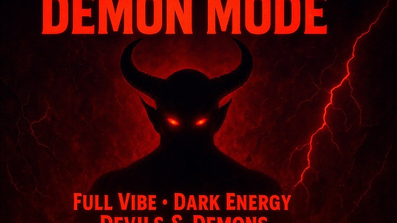 DEMON MODE: Devils & Demons 🔥 Full Power Dark Vibe | Hardcore Energy ...