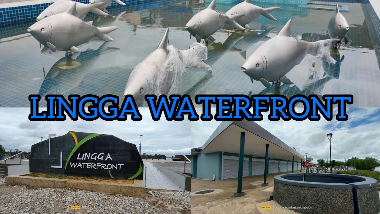 Lingga Waterfront / Lingga Mansang Maju #replikaikanterubok - YouTube