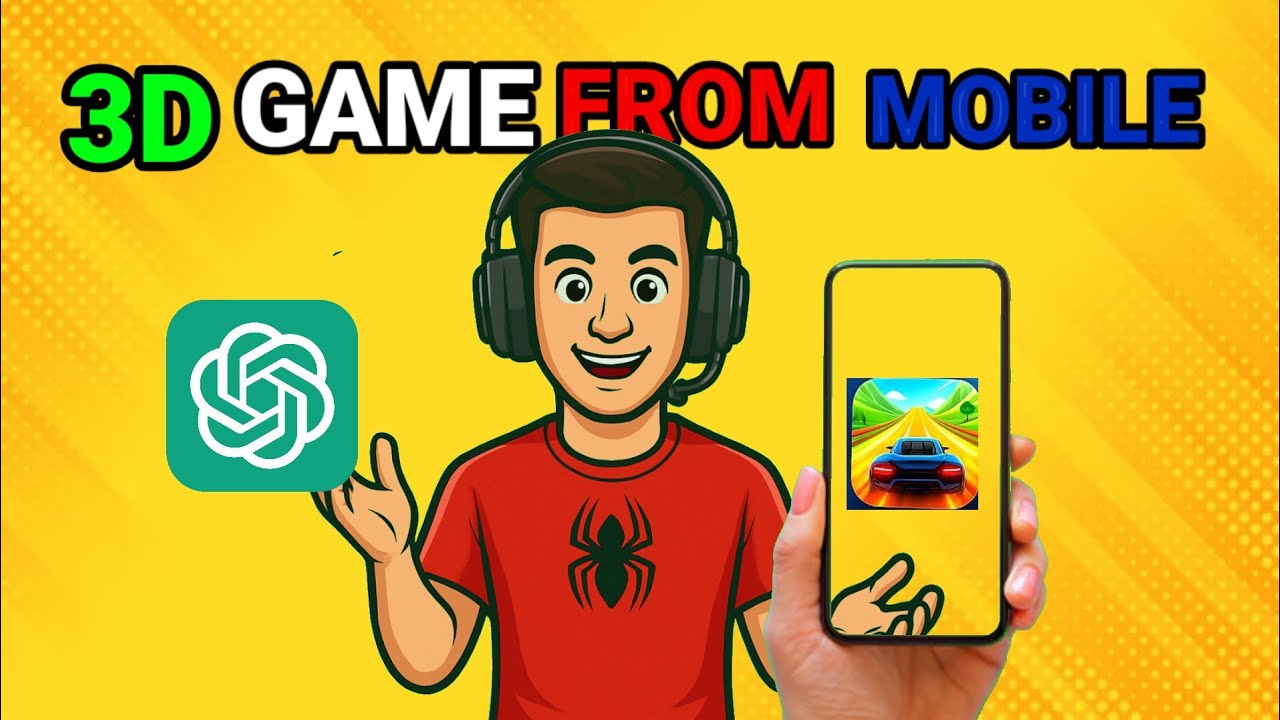 Create a 3D Game on Mobile with ChatGPT – Complete Mobile Game Development Tutorial - YouTube