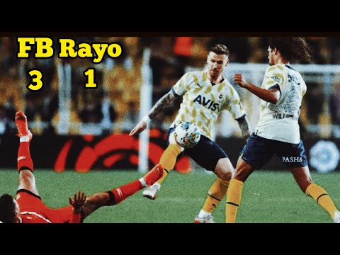 Fenerbahçe - Rayo Vallecano (3-1) - Maç Özeti | Hazırlık maçı |