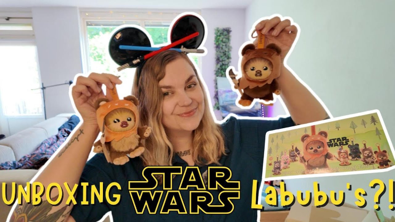 UNBOXING the EWOK keychains from Cosbi | Star Wars Labubu | June 2025 ...