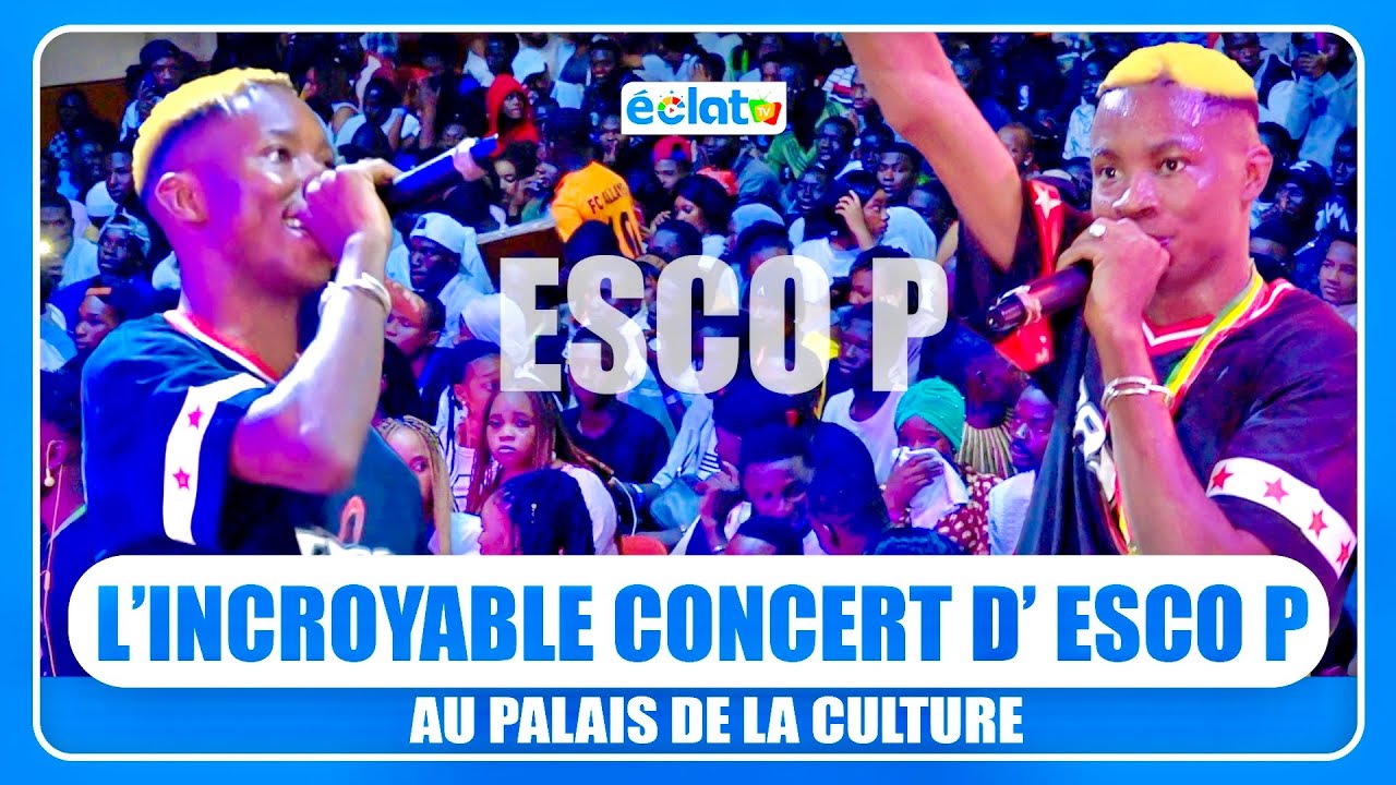 L'INCROYABLE CONCERT DE ESCO P AU PALAIS DE LA CULTURE - YouTube