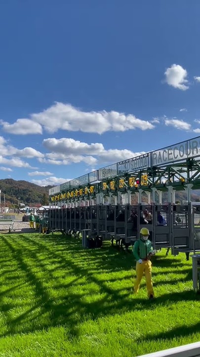 2022.11.06 福島競馬6R「2歳未勝利」ゲート出走 #JRA福島競馬場 #今週は#チャンピオンズカップ - YouTube