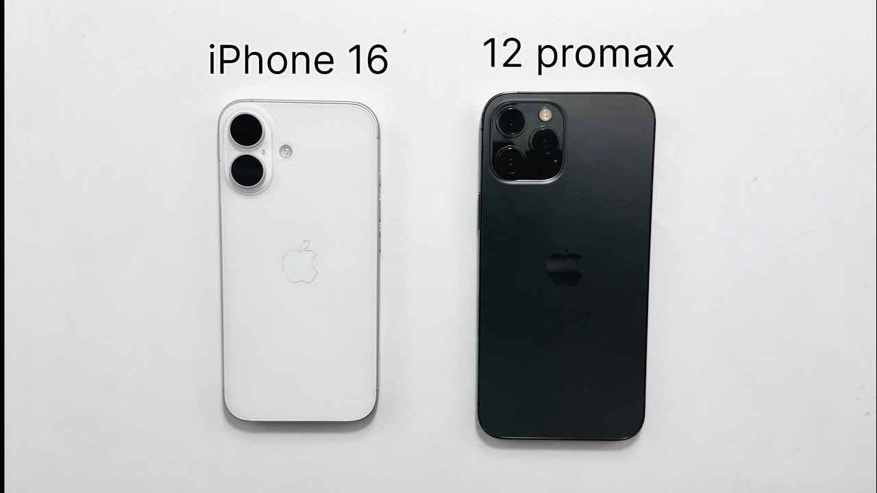 Iphone 16 vs Iphone 12 pro max speed test comparison - YouTube