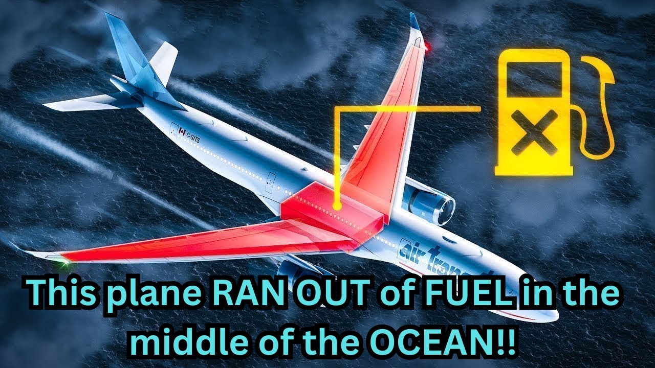 This plane RAN OUT of FUEL in the middle of the OCEAN!! - YouTube
