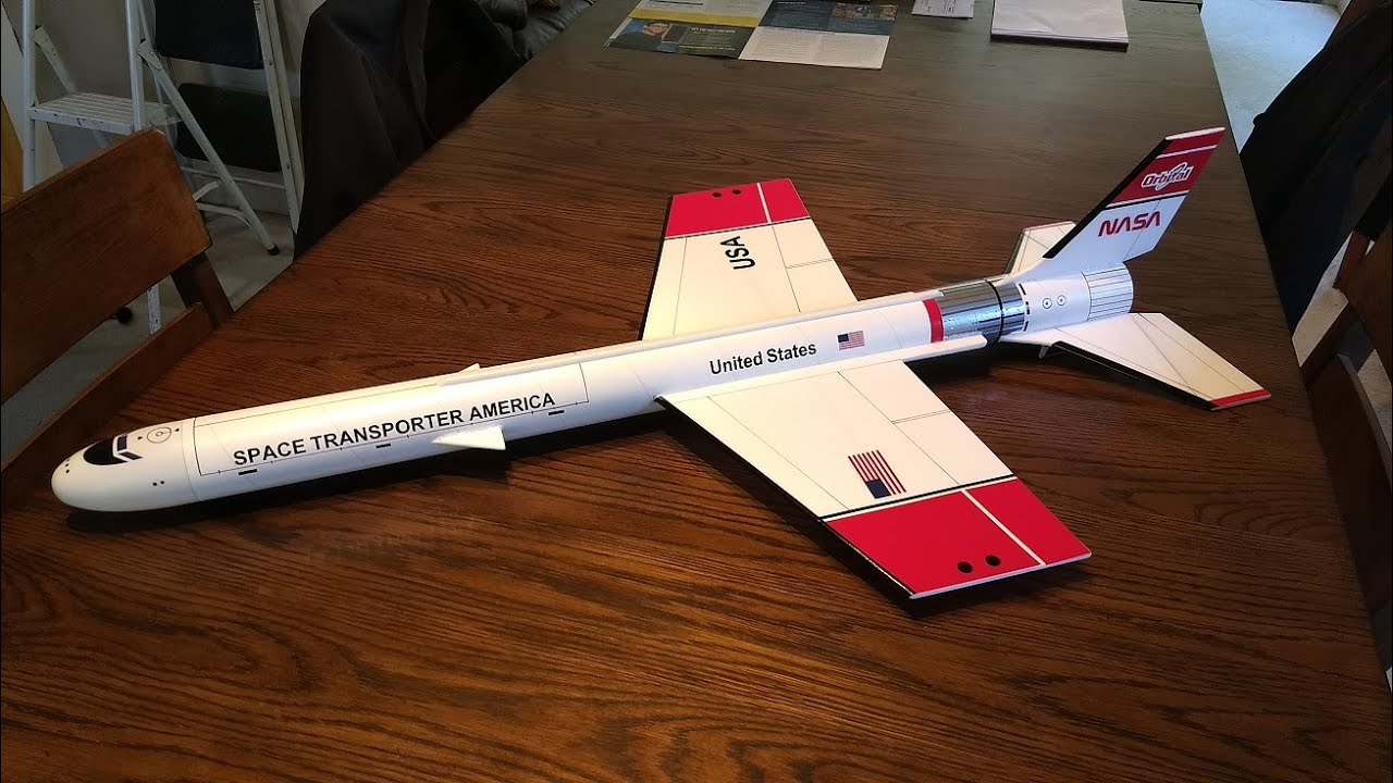 Space Transporter America RC Rocket glider flights - YouTube