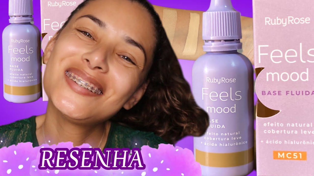 BASE FLUIDA RUBY ROSE FEELS MOOD - cor MC51 - YouTube