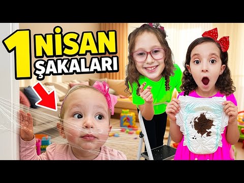 KIŞKIRTMA !! 1 NİSAN ŞAKALARI !! BAHAR BANU ALYA ASEL MİRA KOMİK VİDEO 