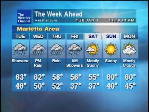 WeatherSTAR XL - 1/1/2019 - 12:18 AM - YouTube