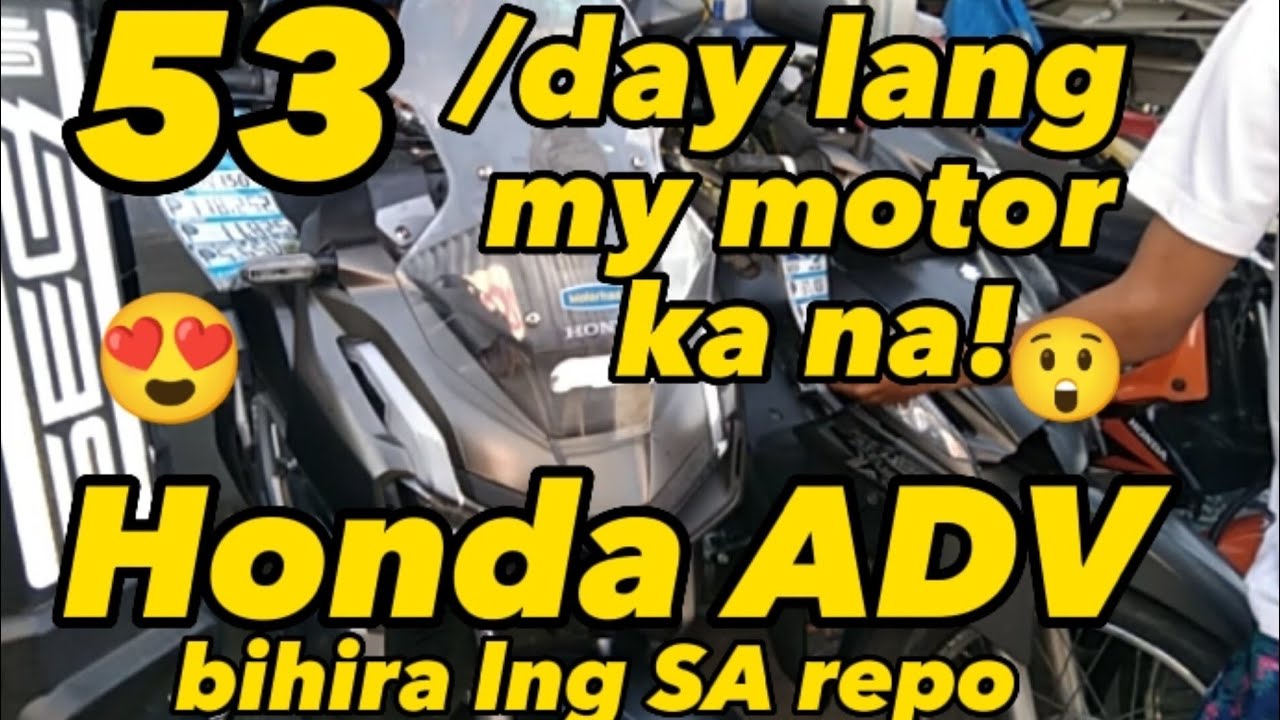 REPO SALE ! BUDGET- MEAL HONDA ADV .PURO BRANDED ANG PAGPIPILIAN.ZERO ...