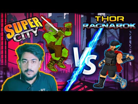 Ragnarok Hulk VS Thor (Supercity) - YouTube