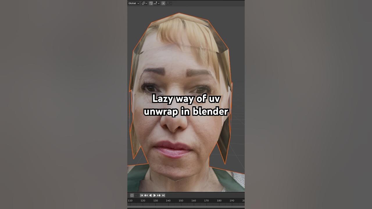 Lazy unwrap #solodev #gamedev #indiedev #retro #vibes #psx #blender - YouTube