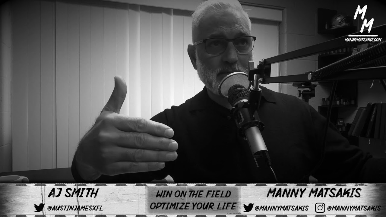 The Manny Matsakis Show Episode 3: AJ Smith (Houston Roughnecks, XFL ...
