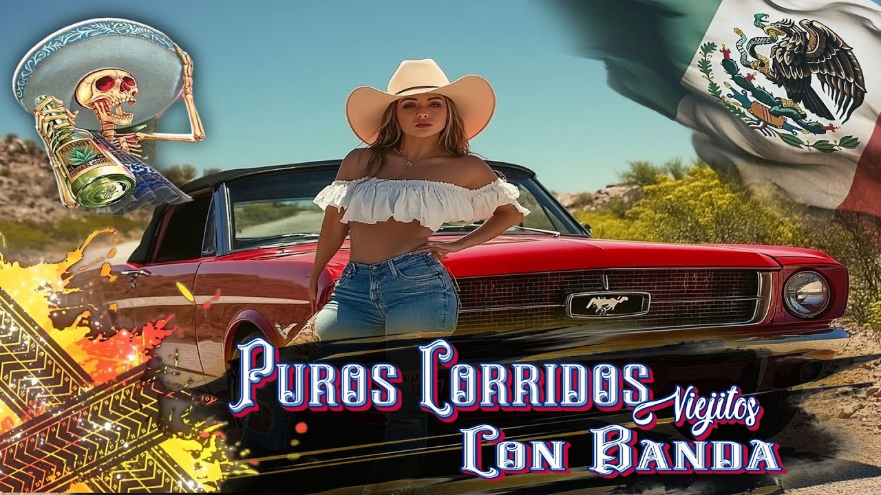Puros Corridos Viejitos Con Banda - Corridos Con Banda Pa' Pistear Mix ...