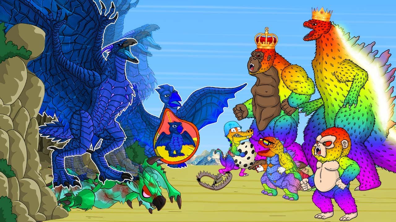All King kong X Godzilla Giant MONKEY, Brachiosaurus, Shin Forest ...