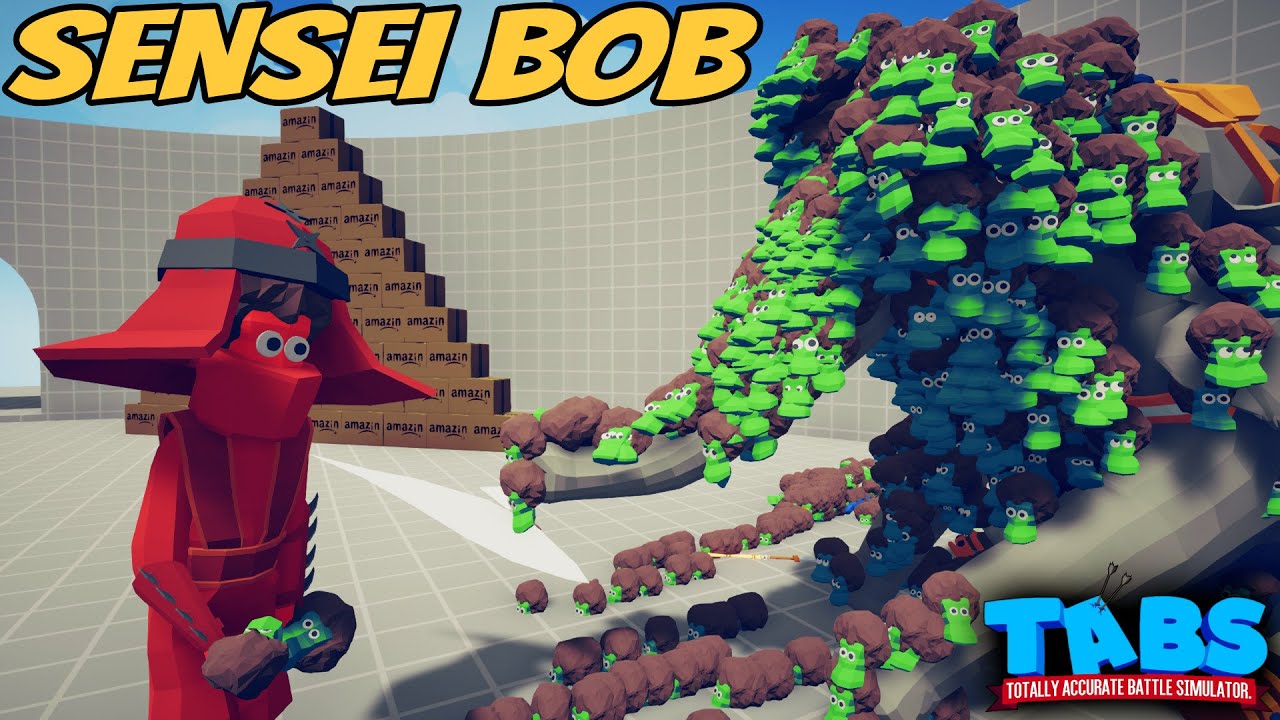 He's Back! Sensei Bob vs EVERY FACTION - Totally Accurate Battle ...