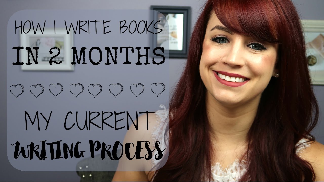 How I Write Books in 2 Months | My Current Writing Process - YouTube