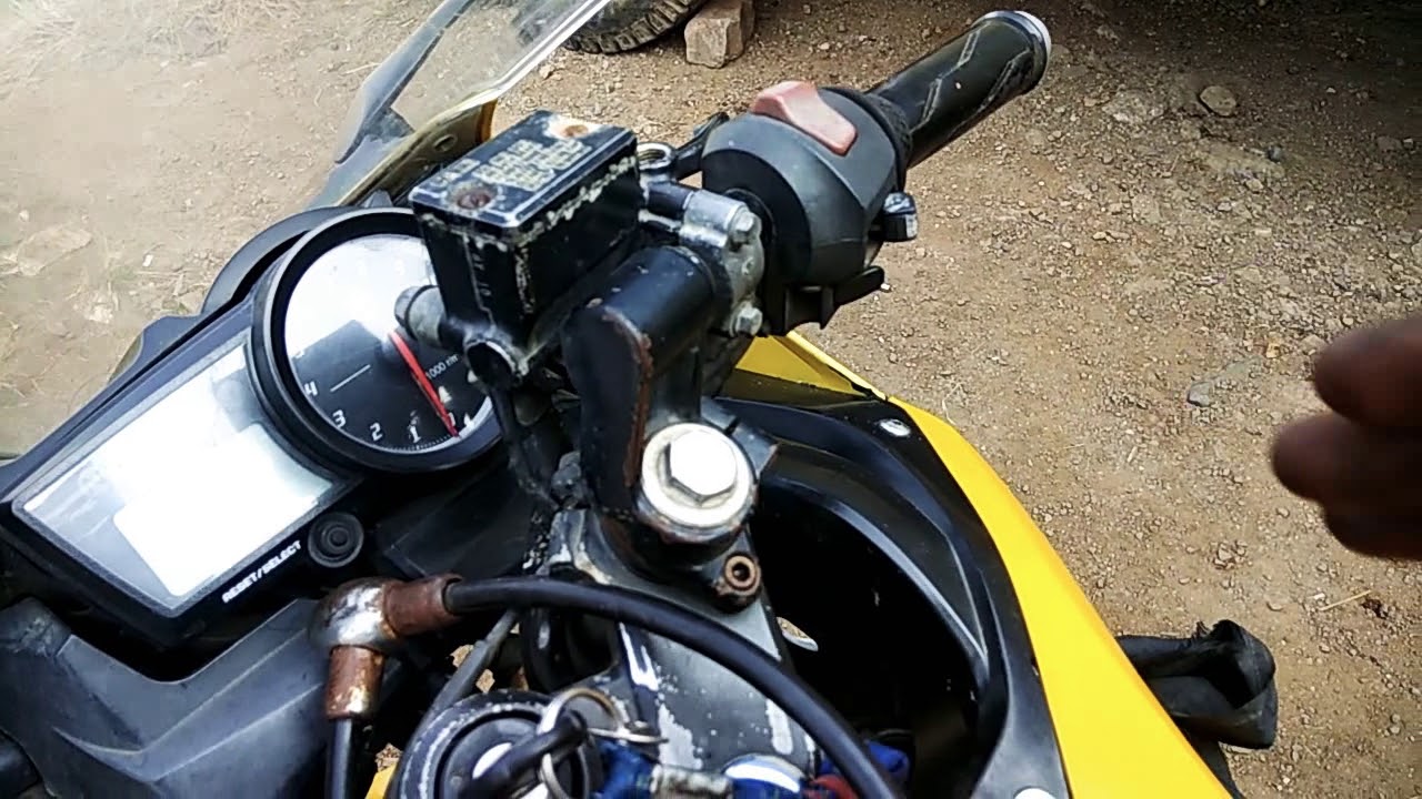 How to start Yahama Bike's without kick start, self start and without ...
