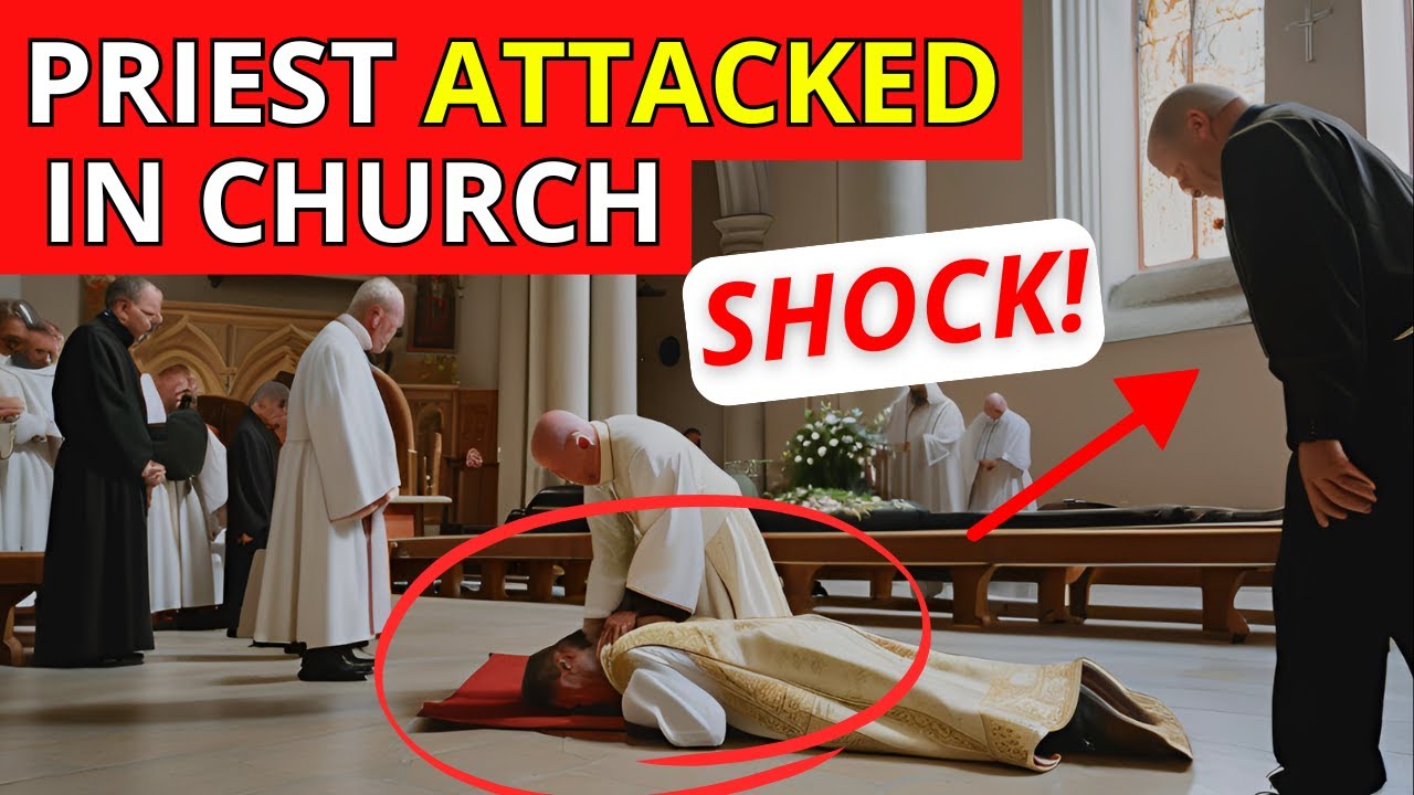 TERROR IN CHURCH: PRIEST ATTACKED DURING THE EUCHARIST | A TRUE STORY ...