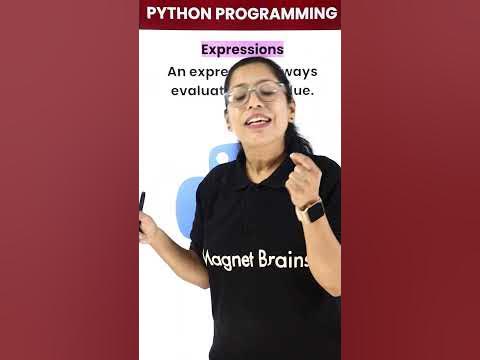 What are Expressions in Python Language 💻💻 #shorts #ytshorts #magnetbrains - YouTube