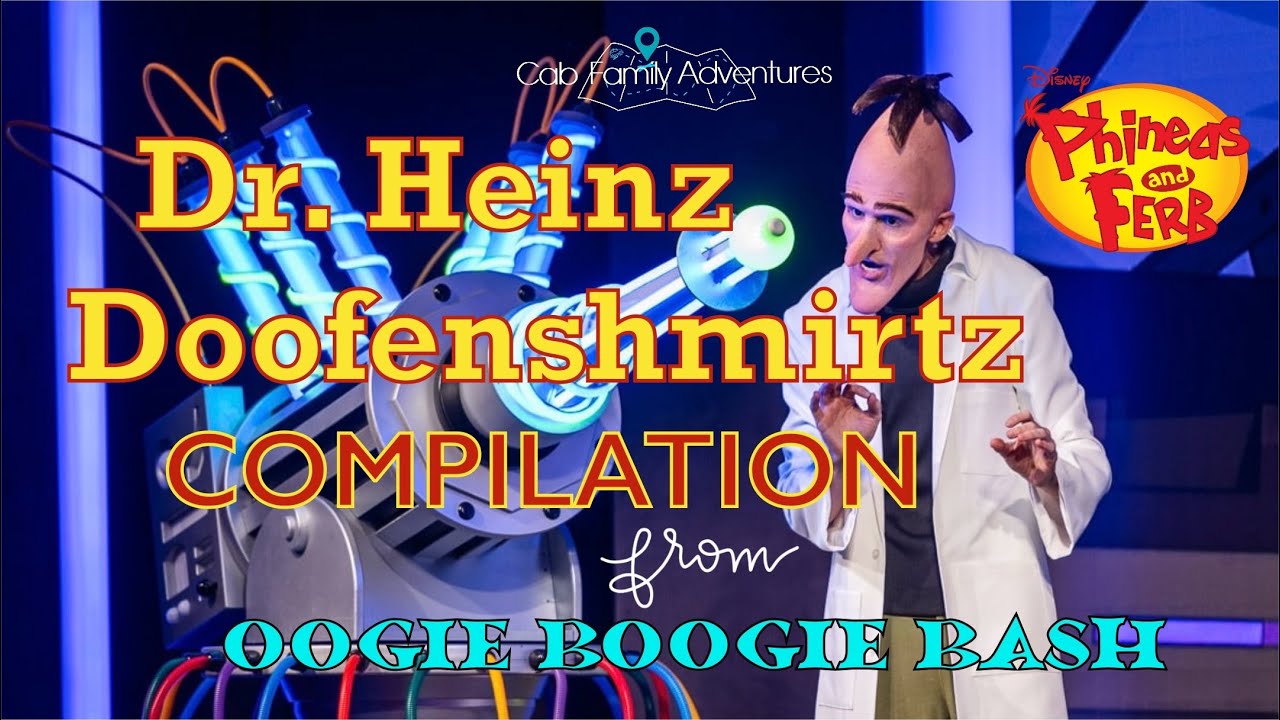 Dr Doofenshmirtz Compilation from Oogie Boogie Bash 2024 - YouTube