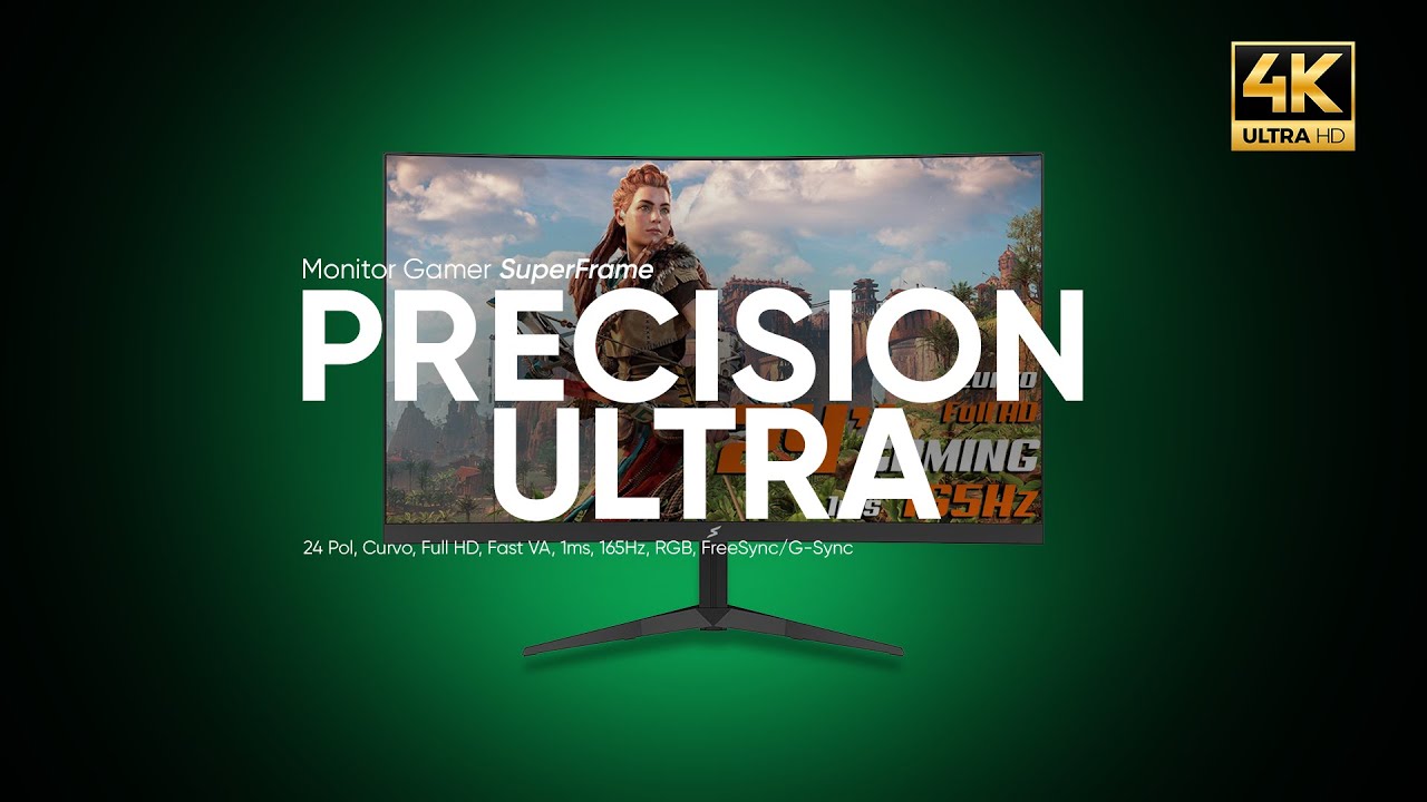 Monitor SuperFrame Precision Ultra, 165Hz: FLUIDEZ INSANA com 1ms de ...