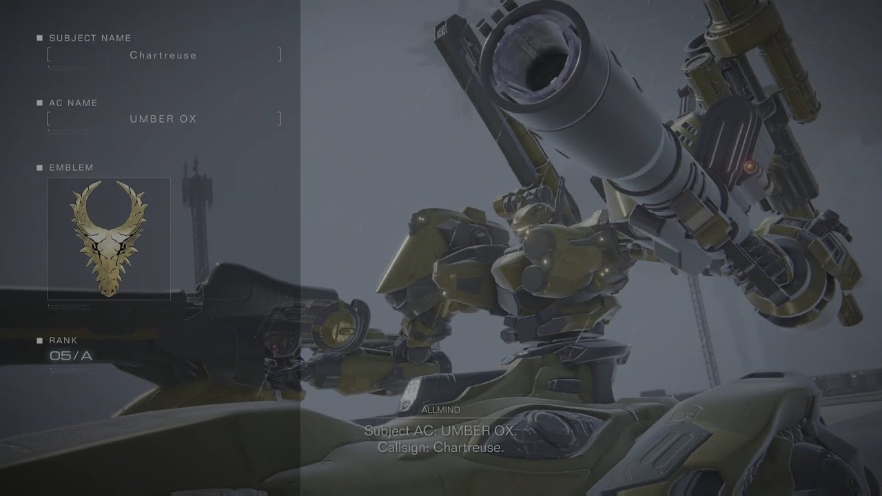 AC6 ARENA 05/A - UMBER OX - Chartreuse - YouTube