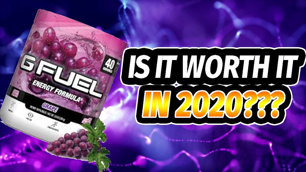 DOES THE GRAPE GFUEL FLAVOR TASTE ANY GOOD??? | GFUEL REVIEW AND TASTE ...