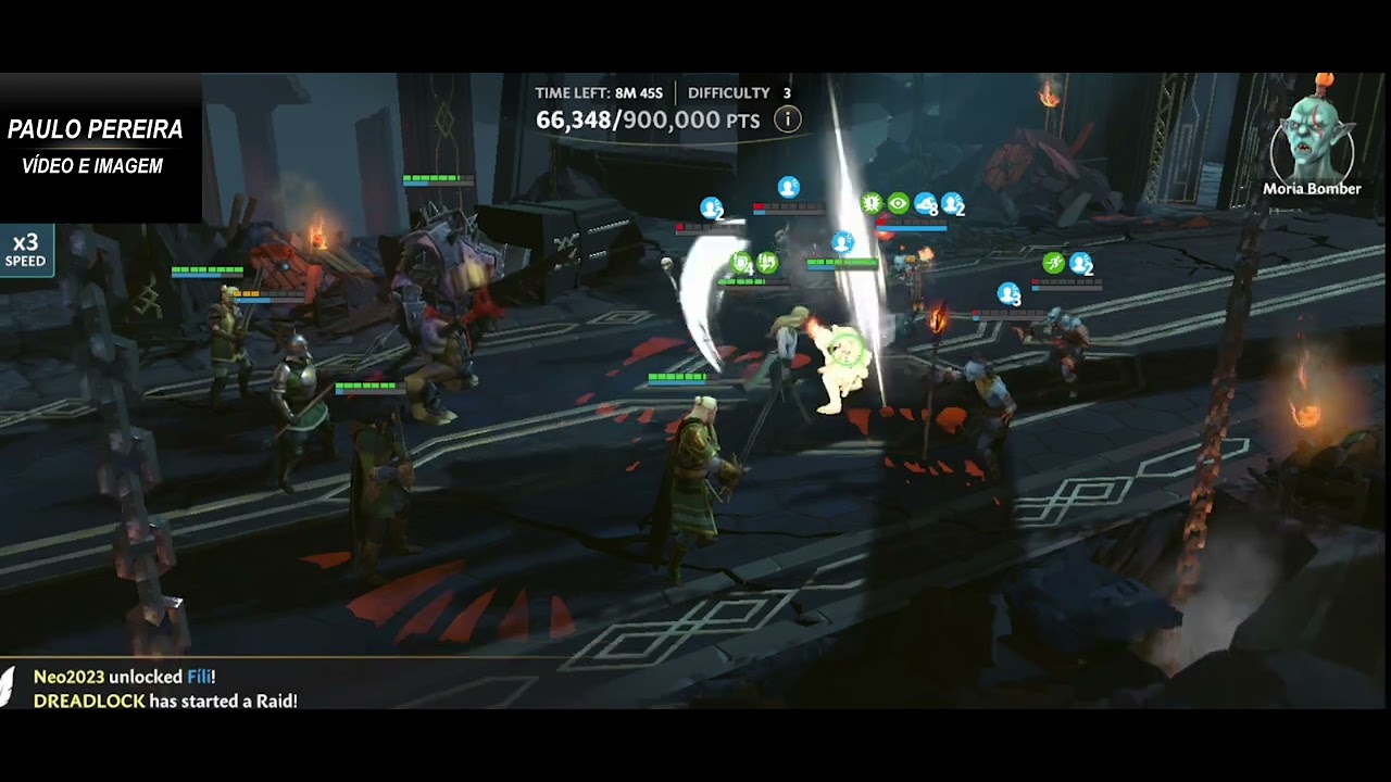 The Lord of The Rings: Heroes of Middle-earth Moria Chapter 1 Raid ...