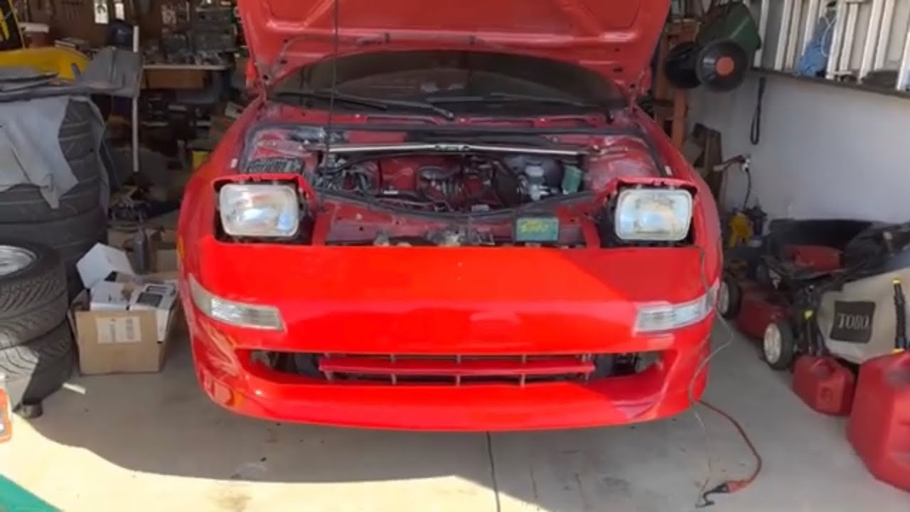 SW20 Toyota MR2 2GR V6 - Third times a charm. Installed oil pressure ...