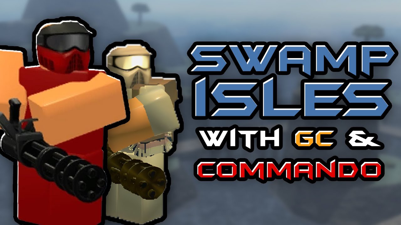Solo Swamp Isles with Commando and Golden Commando - Roblox Tower ...