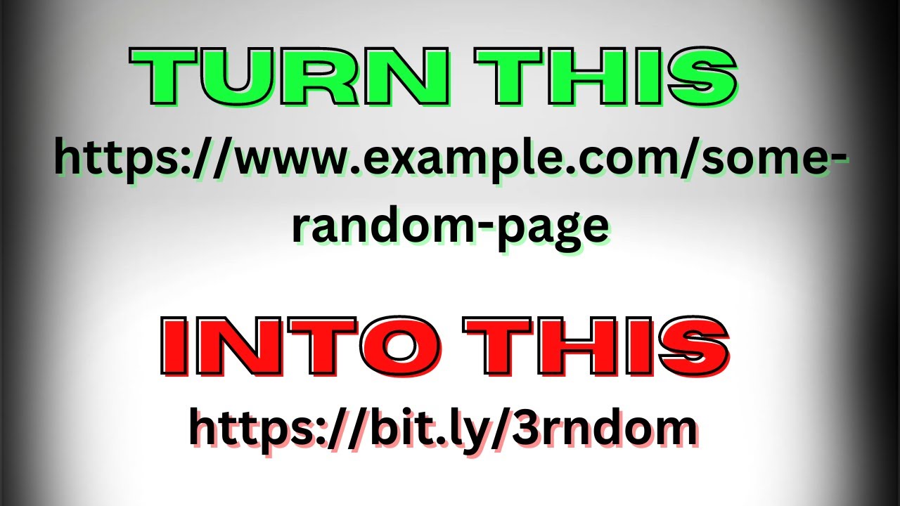How to Shorten URLs: Beware of Hidden Dangers! - YouTube