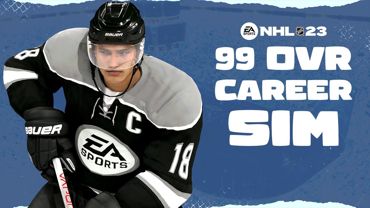 NHL 23 BEST POSSIBLE PLAYER FULL CAREER SIMULATION - YouTube