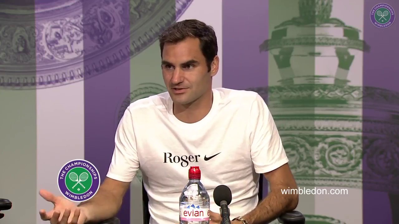 Wimbledon 2017 Roger Federer's Mindset - YouTube