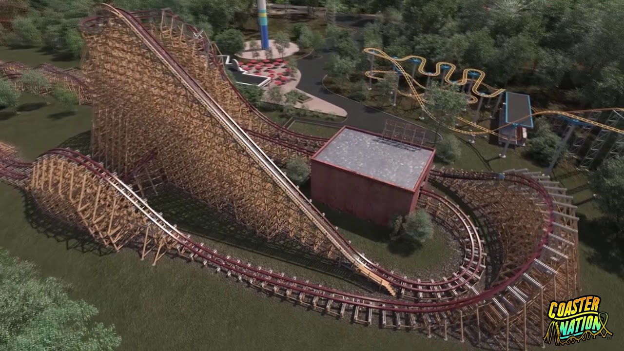 Twisted Timbers First Test Run - Kings Dominion - YouTube