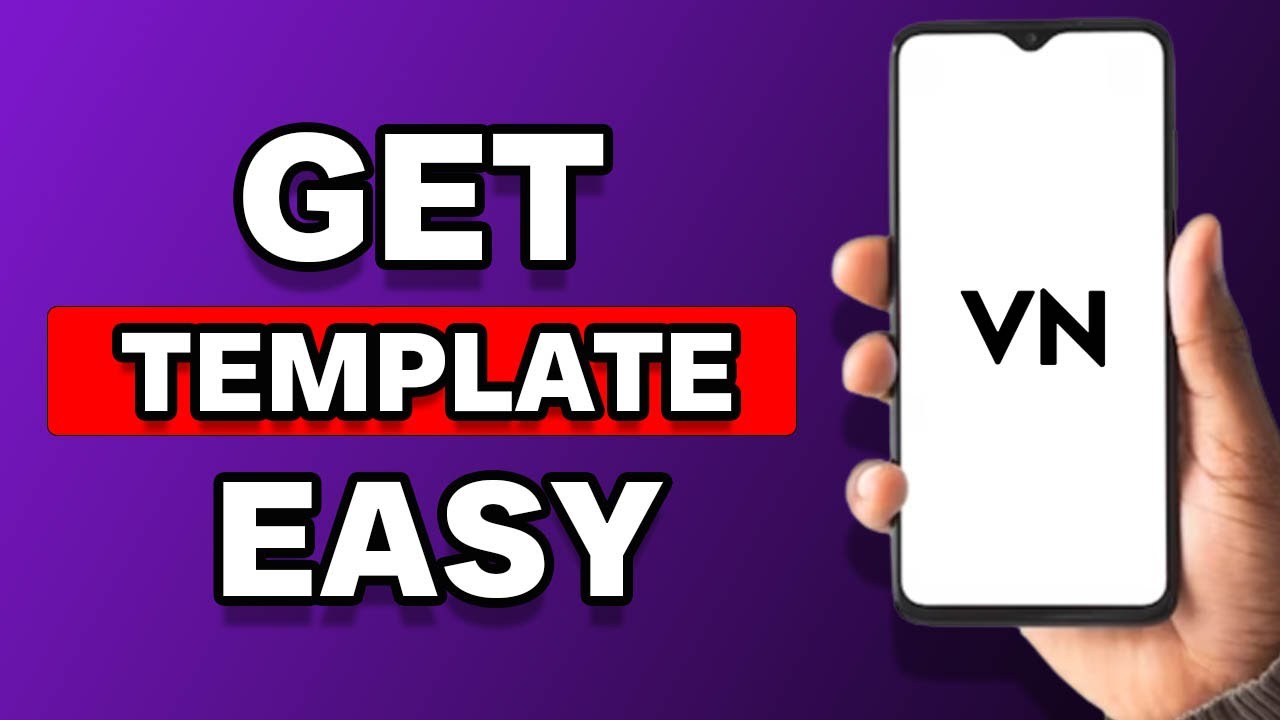 How To Get Template In VN App - YouTube