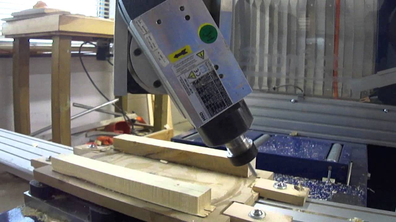 SWARF cut with standard tool length - YouTube