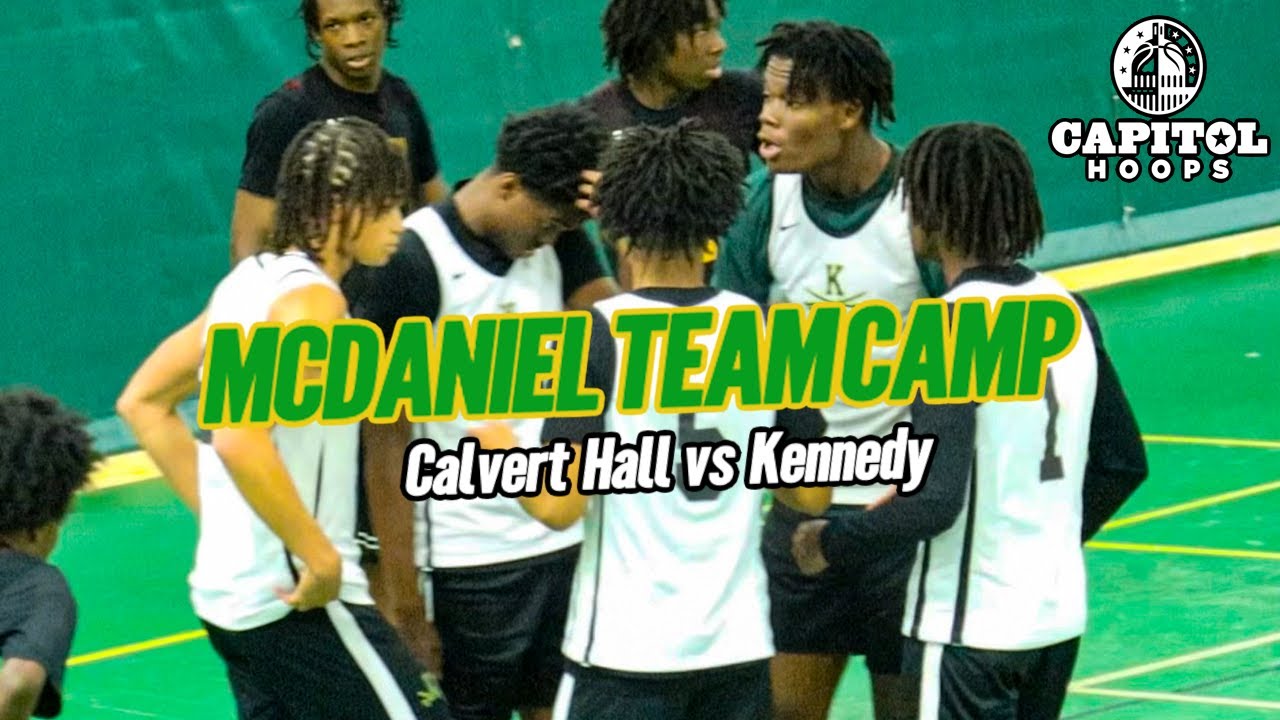 Calvert Hall vs Kennedy Highlights - McDaniel Team Camp 10/19/25 - YouTube