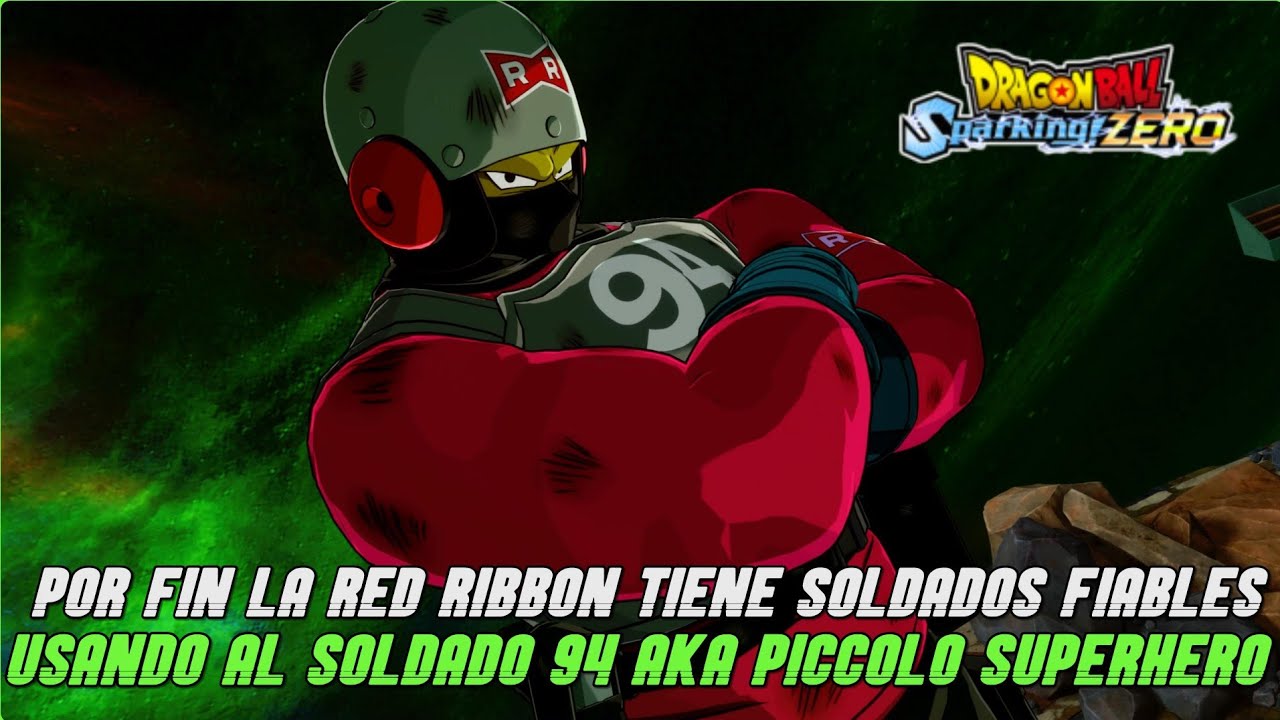 DRAGON BALL SPARKING!ZERO , Este Nuevo soldado de la Red ribbon es ...
