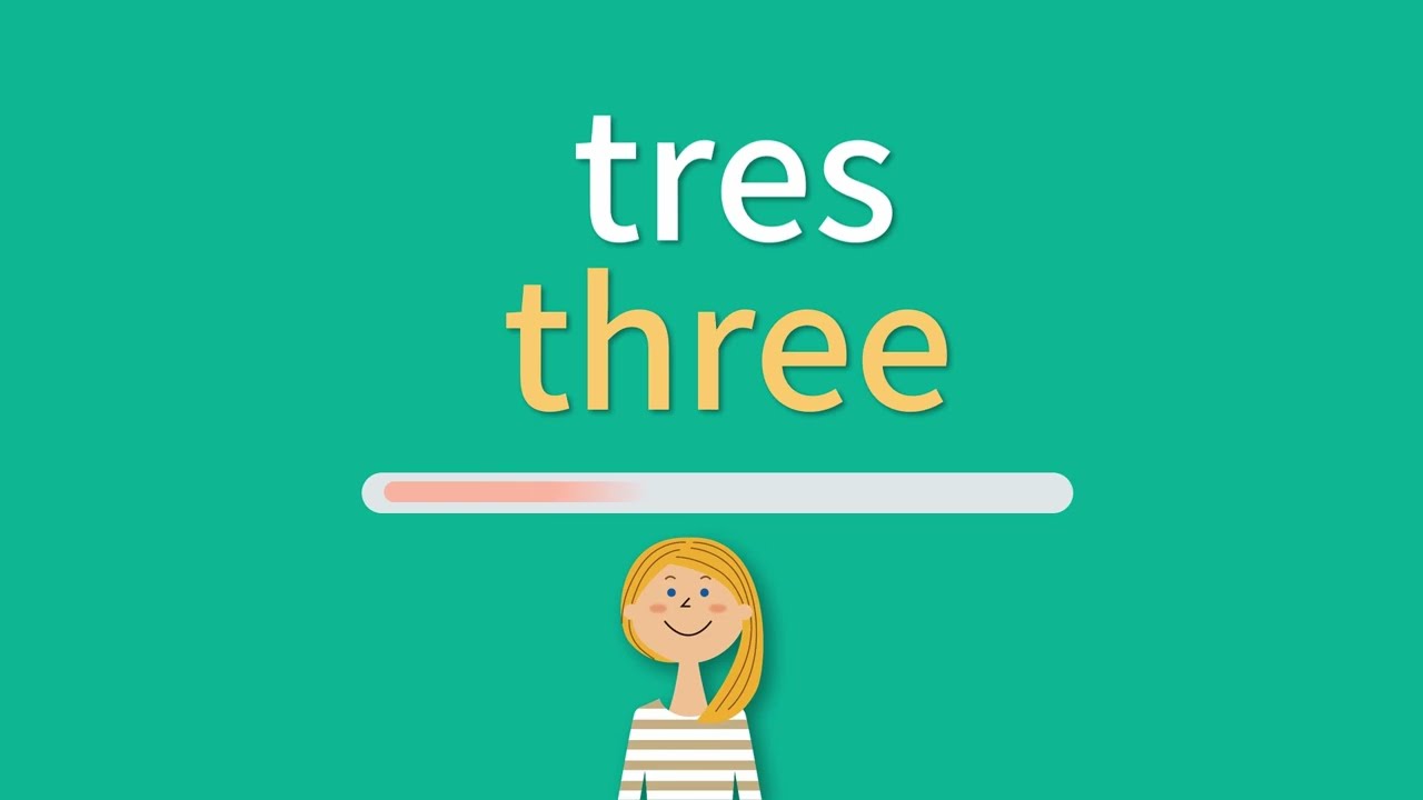 ¿Cómo lo dices tres en inglés? - YouTube