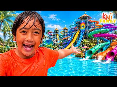 Ryan's Family Waterpark Adventure at LEGOLAND!