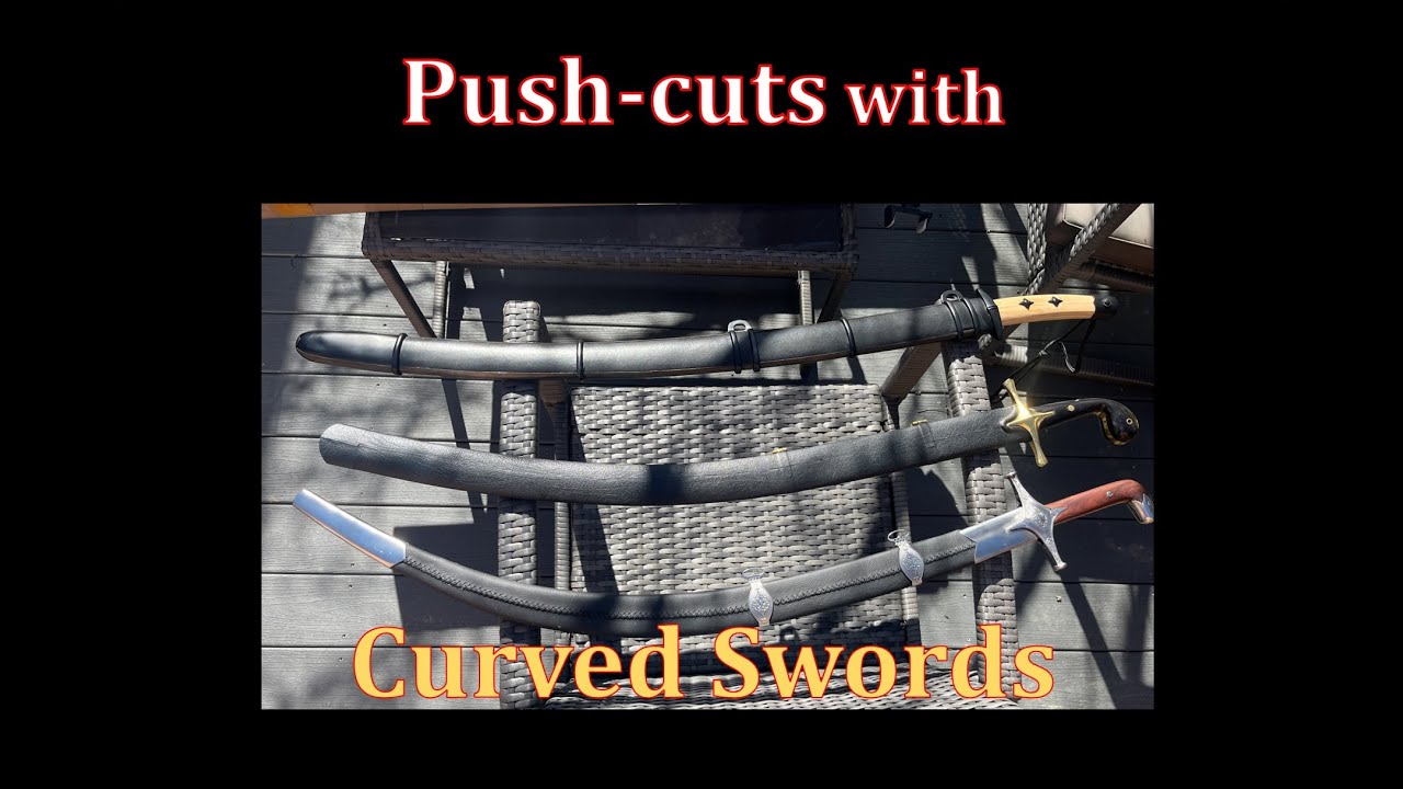 How effective are Push-cuts with curved swords? - YouTube