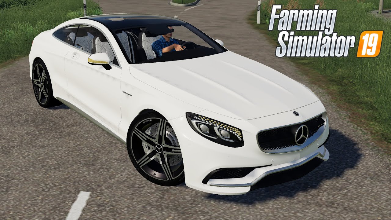 FS19 - Mercedes S500 Coupe - Farming Simulator 2019 CAR MOD DOWNLOAD # ...