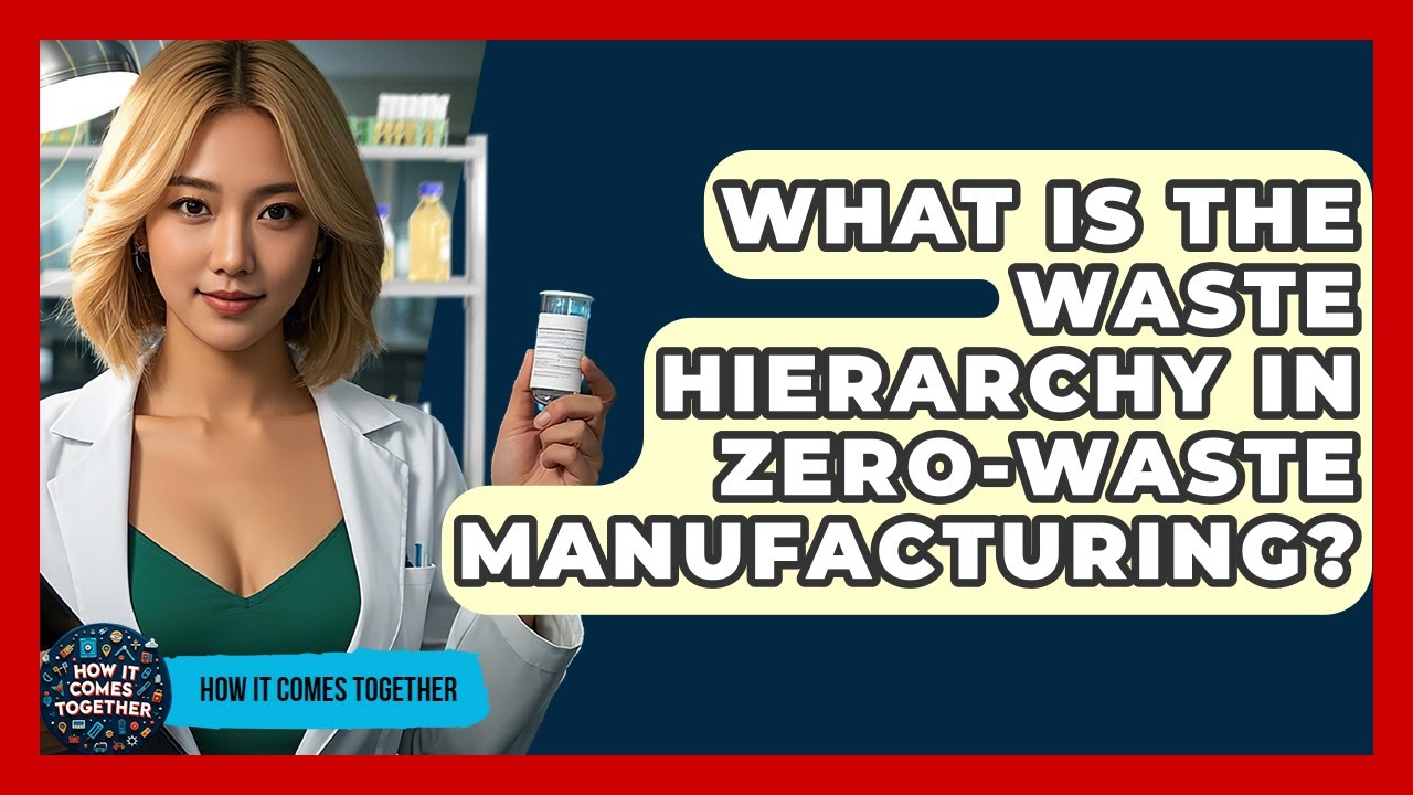 What Is The Waste Hierarchy In Zero-Waste Manufacturing? - How It Comes Together - YouTube