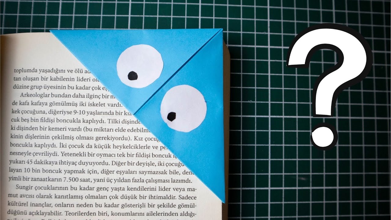 Come realizzare un segnalibro con la carta | ORIGAMI SEMPLICI 📚 - YouTube