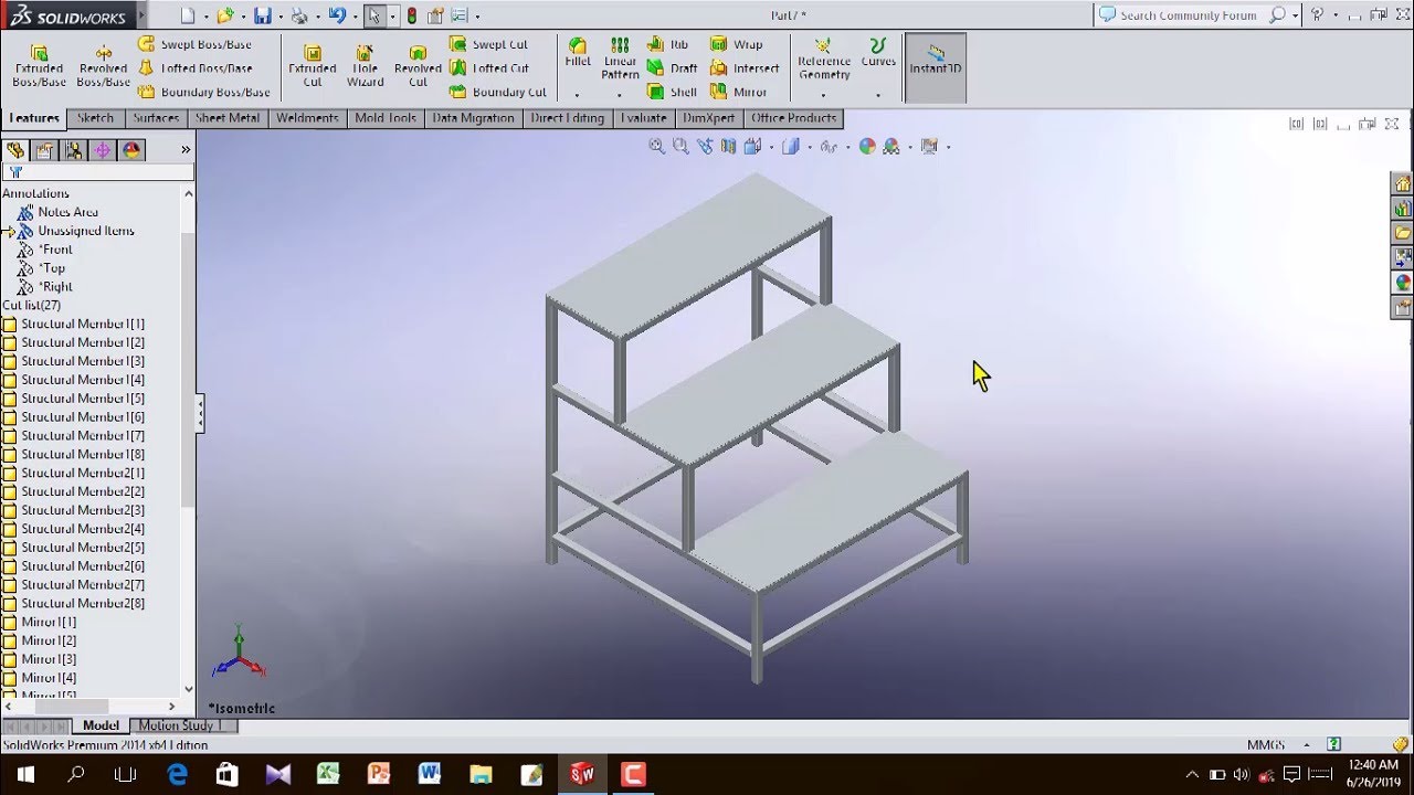 Solidworks Tutorial # Stand Design - YouTube