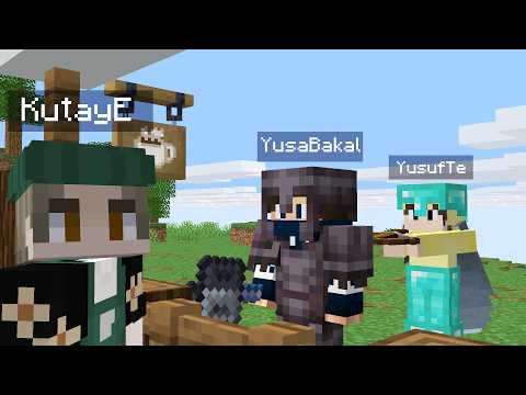 Minecraft'ta SMP'ye Kafe Açtım!