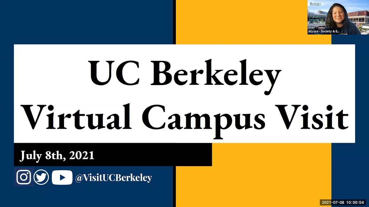 UC Berkeley Campus Tour - July 8, 2021 - YouTube
